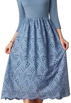 Elegant Long Flowy Dress with Adjustable Back and Slit ...