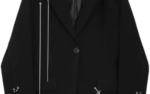 Elevate Your Style: Our Take on the Chic Metal Chain Blazer ...