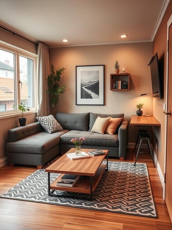 21 Brilliant Tiny Living Room Ideas to Maximize Space | Small Living ...